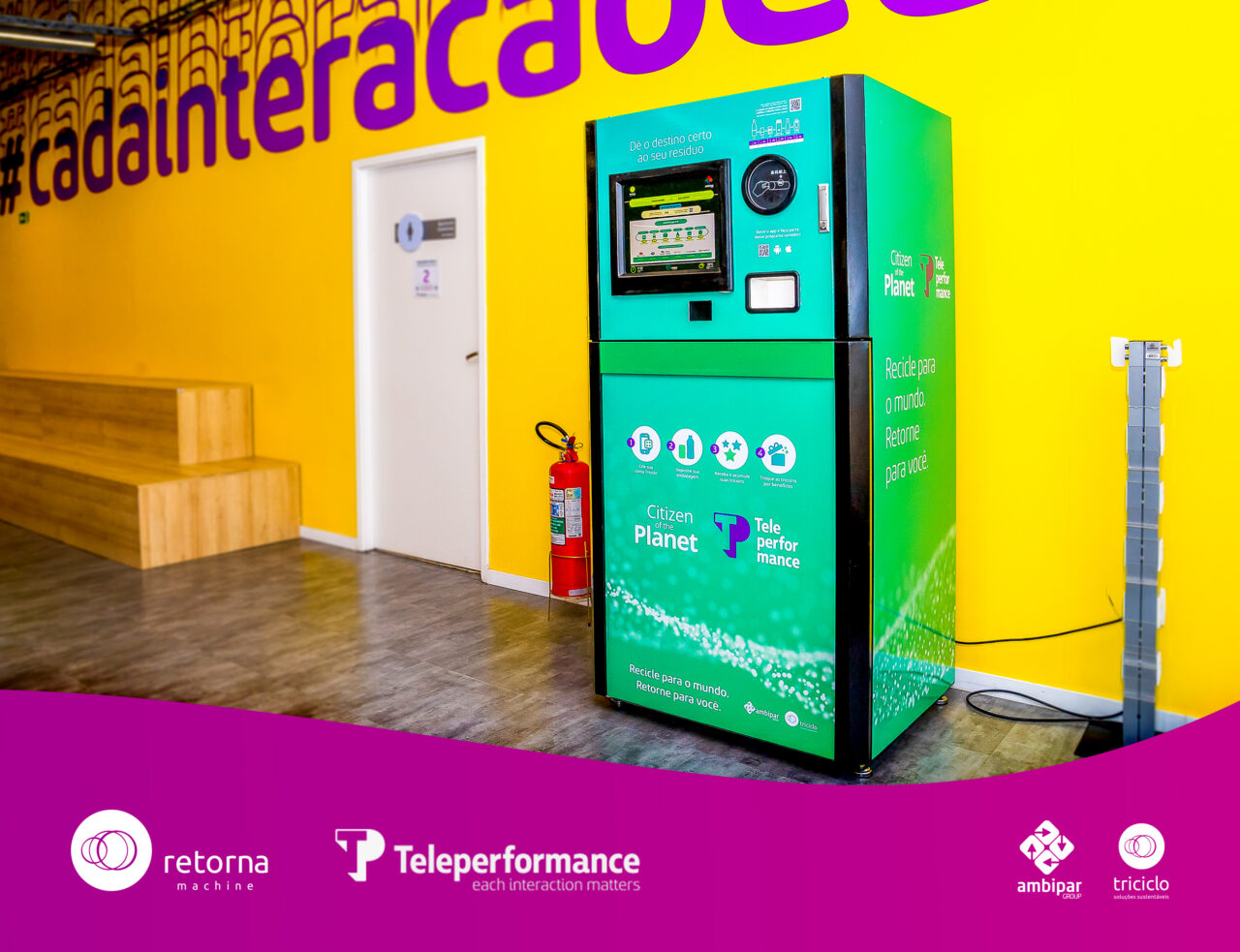 Teleperformance instala quatro Retorna Machines em duas de suas ...